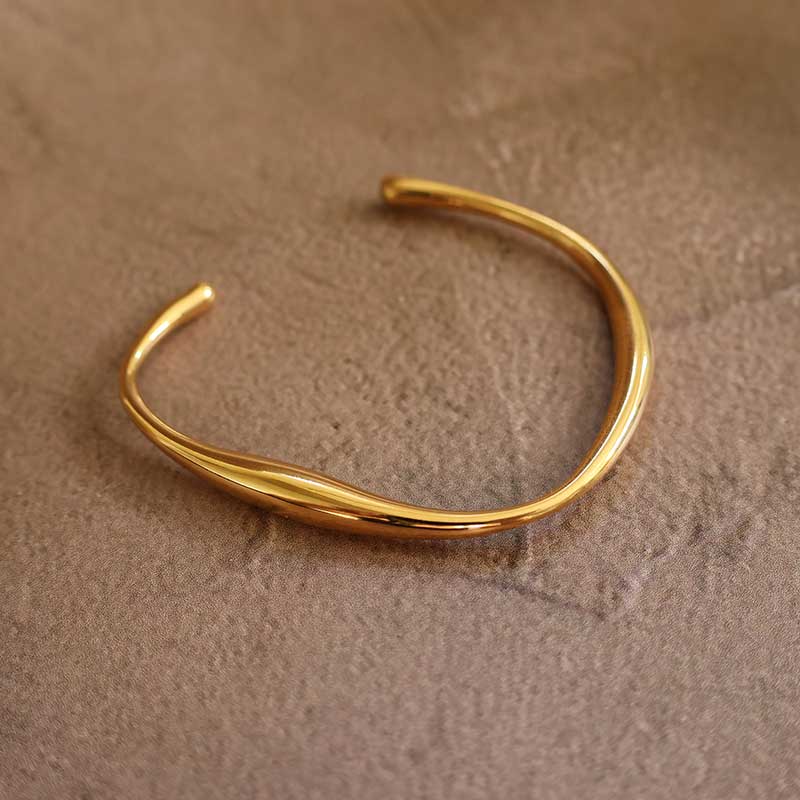 ROMA BANGLE - 18K Gold Plated – Dear Henley