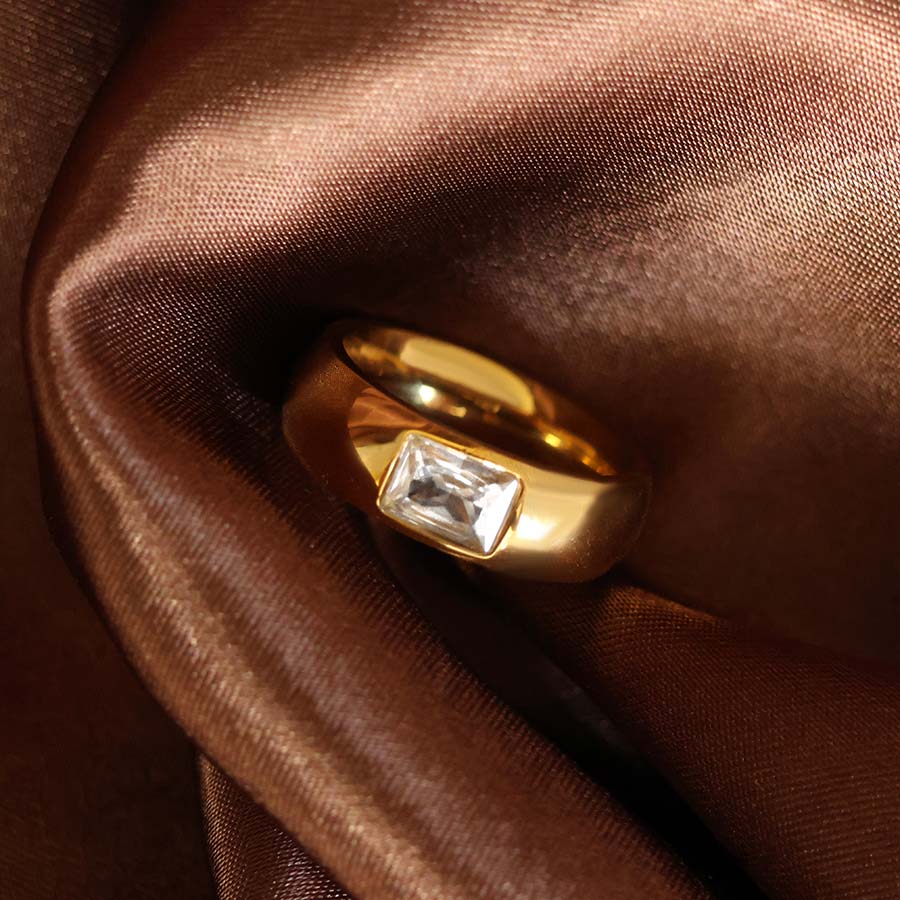 SELINE RING - 18K Gold Plated – Dear Henley