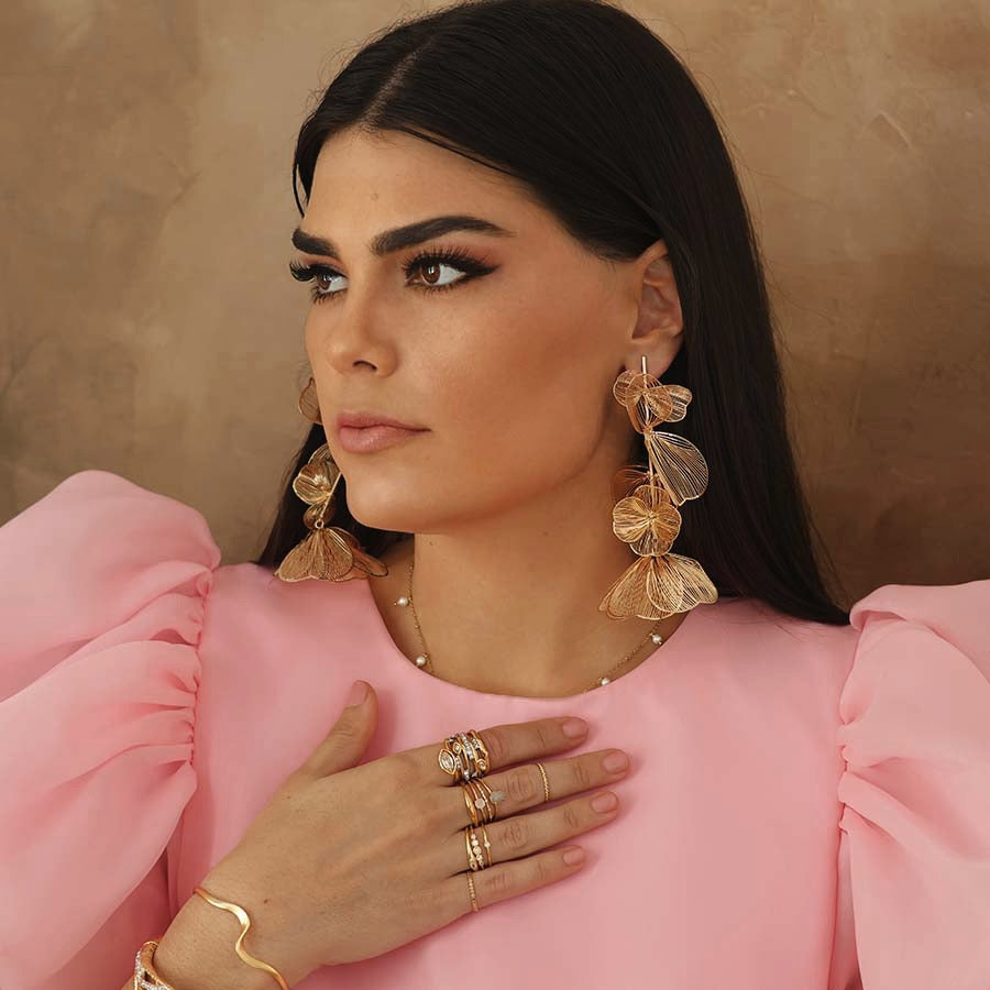 PILLAR BANGLE - 14K Gold Plated – Dear Henley